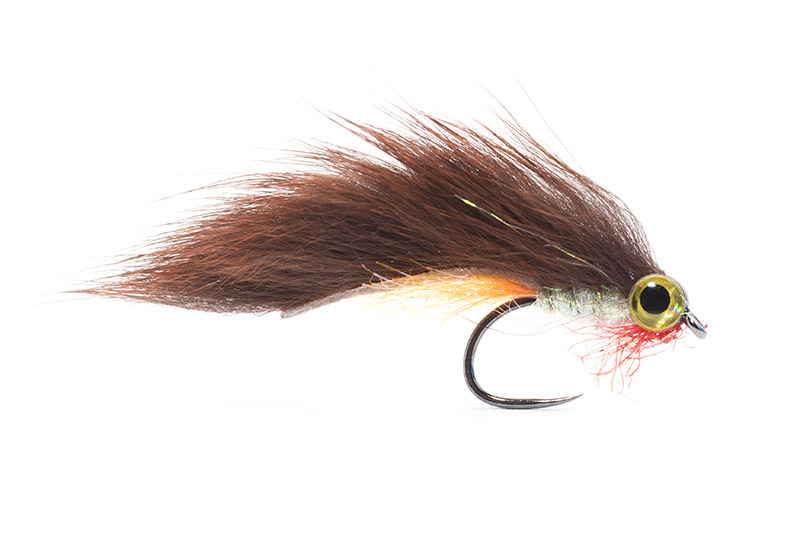 Troutline Tactical Brown Squirrel Zonker BL Streamer