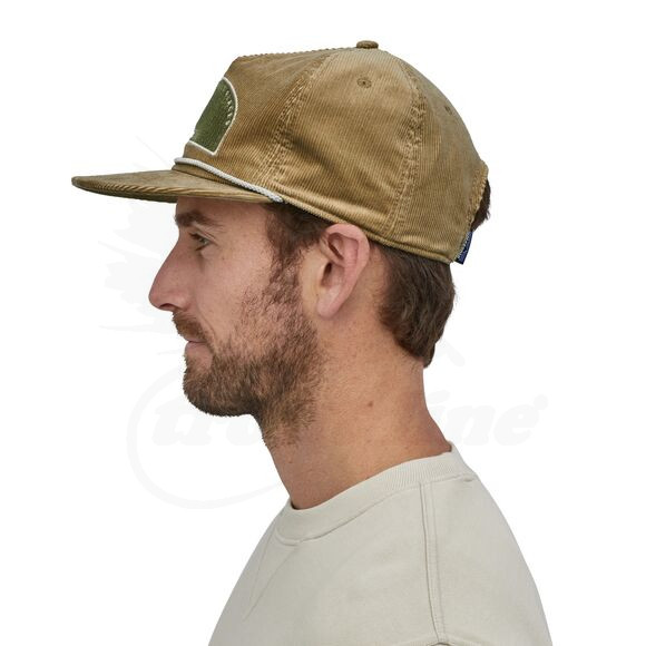 Patagonia Fly Catcher Hat Fitz Roy Trout: Tent Green