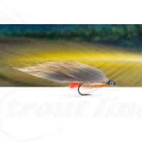Troutline Tactical Brown Minnow Streamer