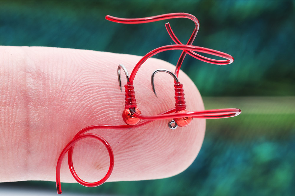 Troutline Tactical Micro Red Worm BL