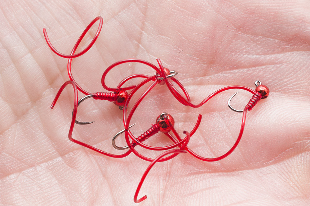 Troutline Tactical Micro Red Worm BL