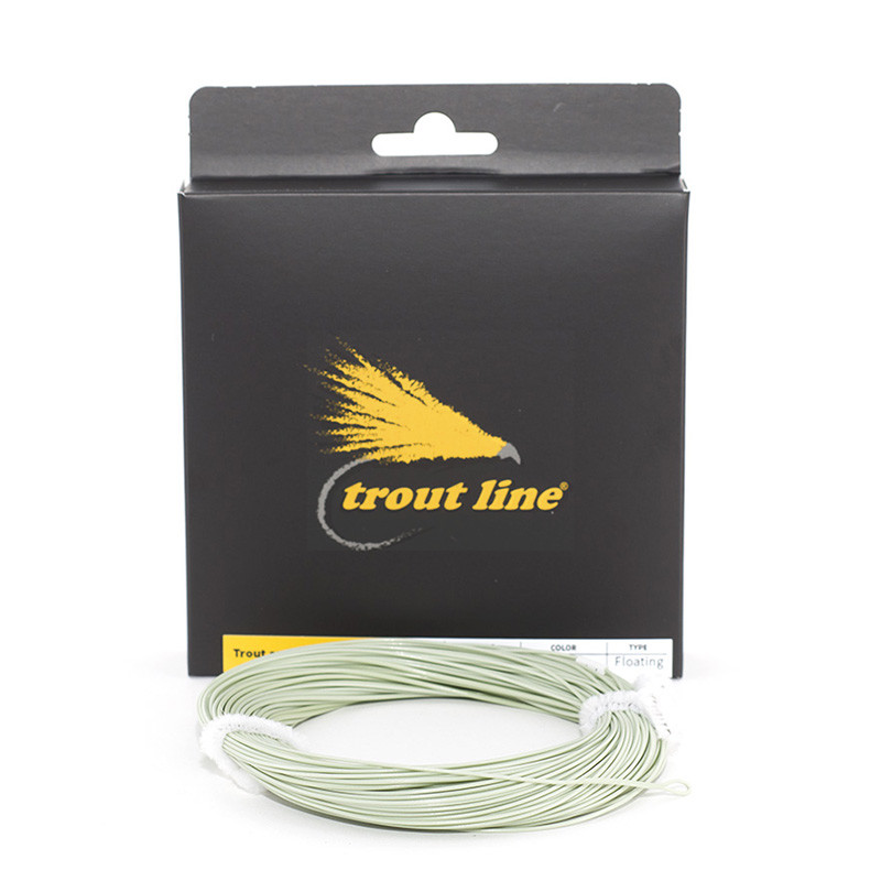 Troutline Trout and Grayling Pale Olive WF Floating Fly Line