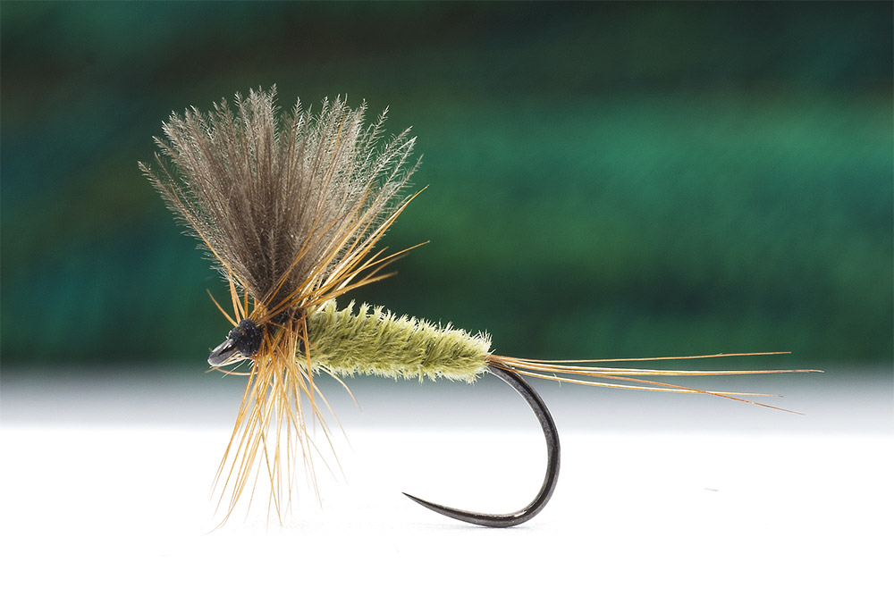 Troutline Tactical Polish Olive Dry Fly BL