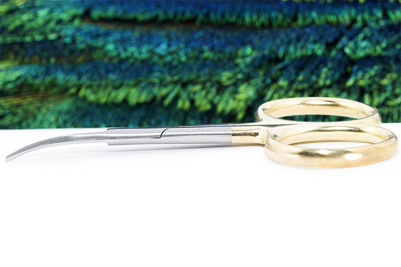 Troutline Classic Curved Scissor with Large Eyes Handle