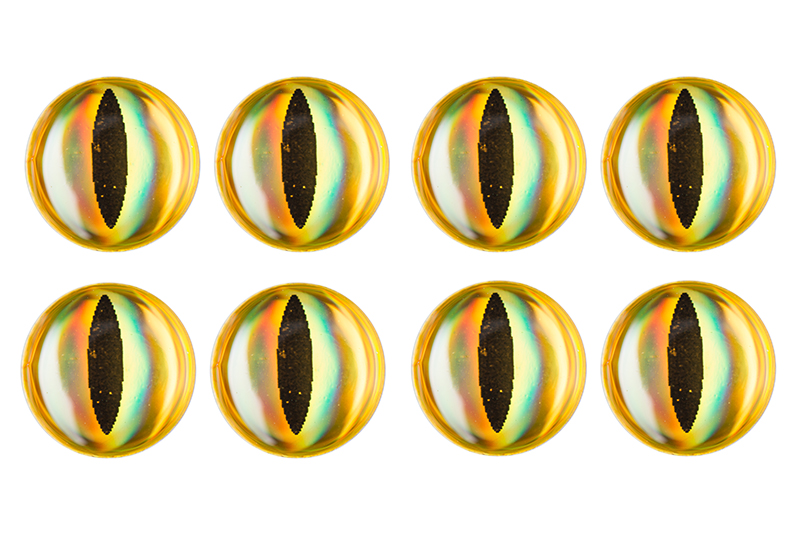 Troutline Realistic 3D Snake Eyes 8mm