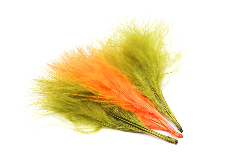 Veniard Turkey Strung Marabou Blood quill Feathers